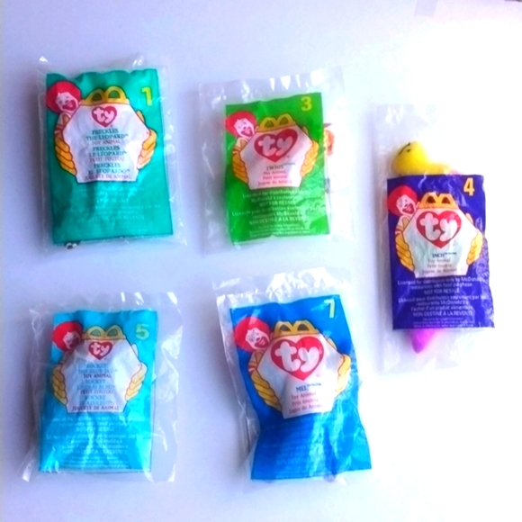 Ty | Toys | Ty Mini Stuffed Animals From Mcdonalds | Poshmark
